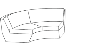 Cinema Sofa - Bernhardt Design