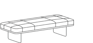 Elevation Bench - Bernhardt Design