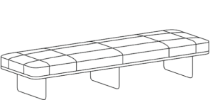 Elevation Bench - Bernhardt Design